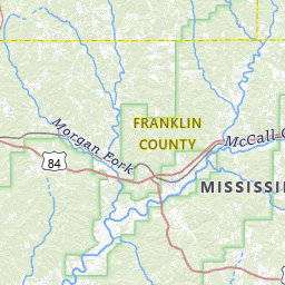 Amite County, Mississippi Topograhic Maps by Topo Zone