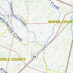 Appling County, Georgia Topograhic Maps by Topo Zone