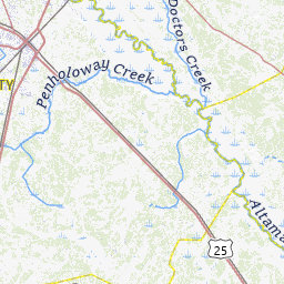 Appling County, Georgia Topograhic Maps by Topo Zone