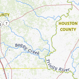 Walker County, Texas Topograhic Maps by Topo Zone