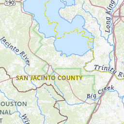 Walker County, Texas Topograhic Maps by Topo Zone
