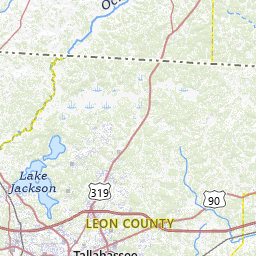 Ochlockonee River Florida Map