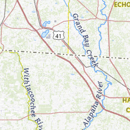 Madison County, Florida Topograhic Maps by Topo Zone