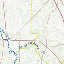 Gilchrist County, Florida Topograhic Maps by Topo Zone