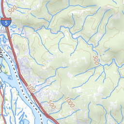 Columbia River Channel Map