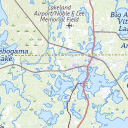 Minocqua Lake Map