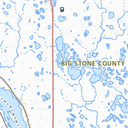 Big Stone Lake Map