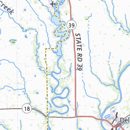 Tippecanoe River Map