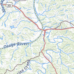 Gasconade River Map