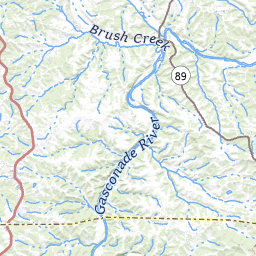 Gasconade River Map