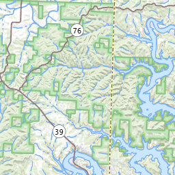 Table Rock Lake Map With Mile Markers | Cabinets Matttroy