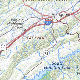 South Fork Holston River Map Tennessee Fishing Maps And TN Fishing
