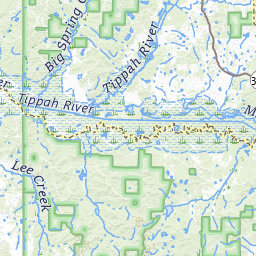 Tallahatchie River Map