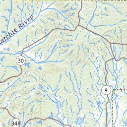 Tallahatchie River Map