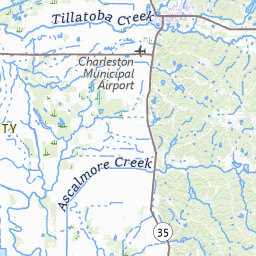 Tallahatchie River Map