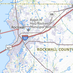 Rockwall County, Texas Topograhic Maps by Topo Zone