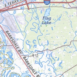 Red River Shreveport Map