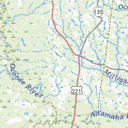 Altamaha River Map