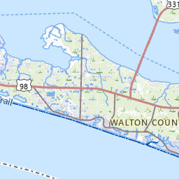 Walton County Map