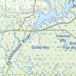 Ochlockonee River Florida Map