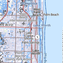 Map Of Lake Worth Florida E 4 Canal At Lake Worth Road NR Lake Worth,