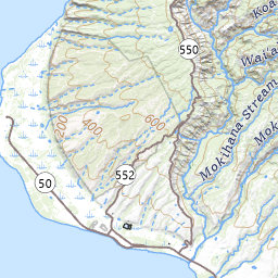 Waimea Canyon Map