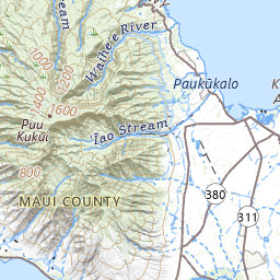 Wailuku Map