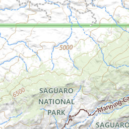 Madrona Ranger Station from Loma Alta TH, AZ | HikeArizona