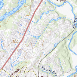 Charlottesville (city) County, Virginia Topograhic Maps by Topo Zone