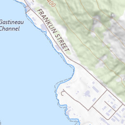 Juneau Topographic Map Juneau Topo Map AK, Juneau County (Juneau B 2