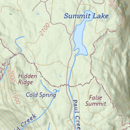 Summit Lake Washington Map