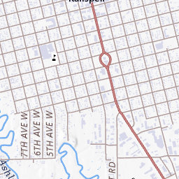 Map Of Kalispell Mt Roads Kalispell Topo Map MT, Flathead County