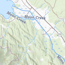 Cedar Creek Lake In Washington Map