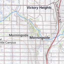 Maple Leaf Seattle Neighborhood Map