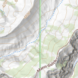 Mann Gulch Fire Map 5. August 5th, 1949