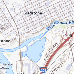 Upper Clackamas River Map