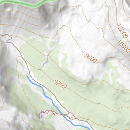 Scotch Bonnet Mountain Topo Map MT, Park County (Cooke City Area)