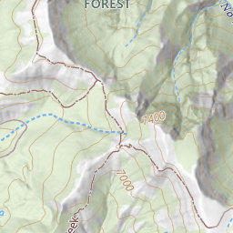 Cuddy Mountain Topo Map ID, Washington County (Cuddy Mountain Area)