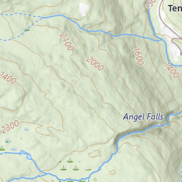 Angel Falls Map