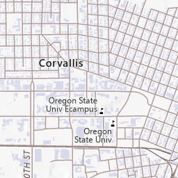 Oregon State University Map