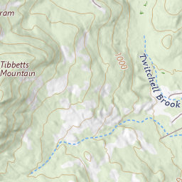 Elwell Mountain Topo Map ME, Oxford County (Greenwood Area)