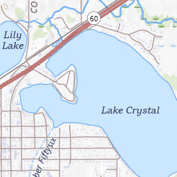 Crystal Lake Minnesota Map