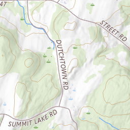 Summit Lake Washington Map