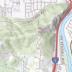 Mount Nebo Map