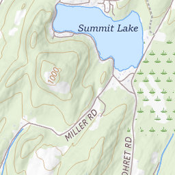 Summit Lake Washington Map
