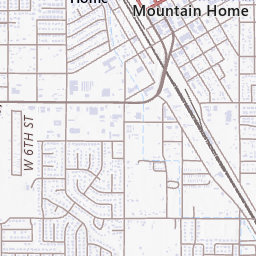 Map Of Mountain Home