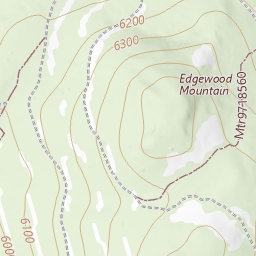 Swan Lake Mountain Topo Map OR, Klamath County (Swan Lake Point Area)