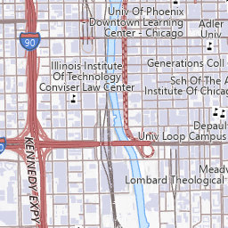 Soldier Field Topo Map IL, Cook County (Jackson Park Area)