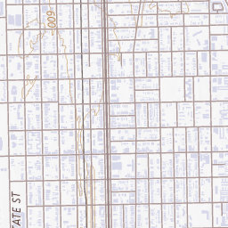 Promontory Point Park Topo Map IL, Cook County (Jackson Park Area)