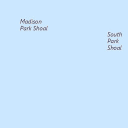 Promontory Point Park Topo Map IL, Cook County (Jackson Park Area)